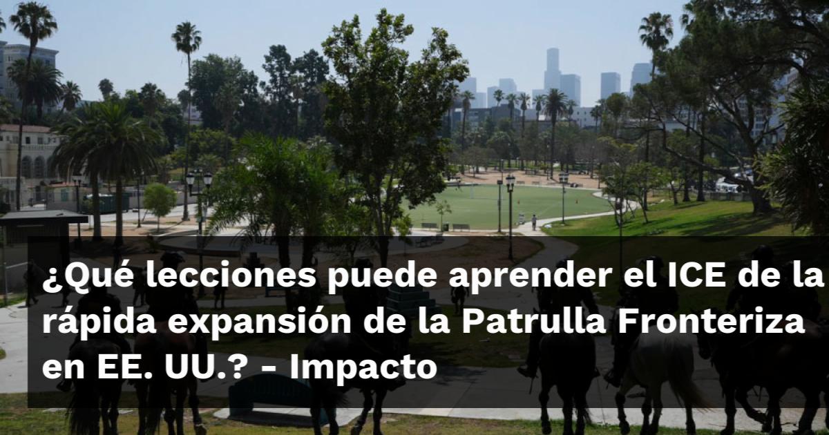 ¿Qué lecciones puede aprender el ICE de la rápida expansión de la ...