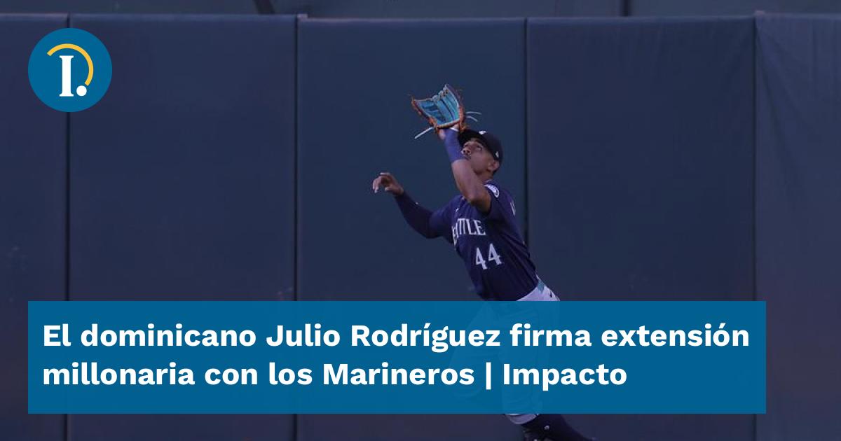 El dominicano Julio Rodríguez firma extensión millonaria con los ...