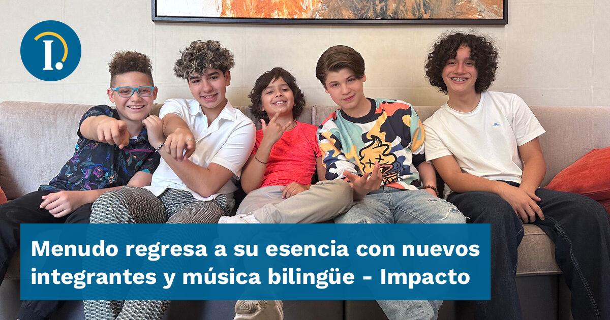 Menudo regresa a su esencia con nuevos integrantes y música bilingüe ...