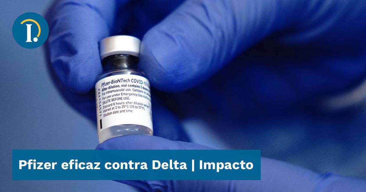Pfizer eficaz contra Delta - Impacto