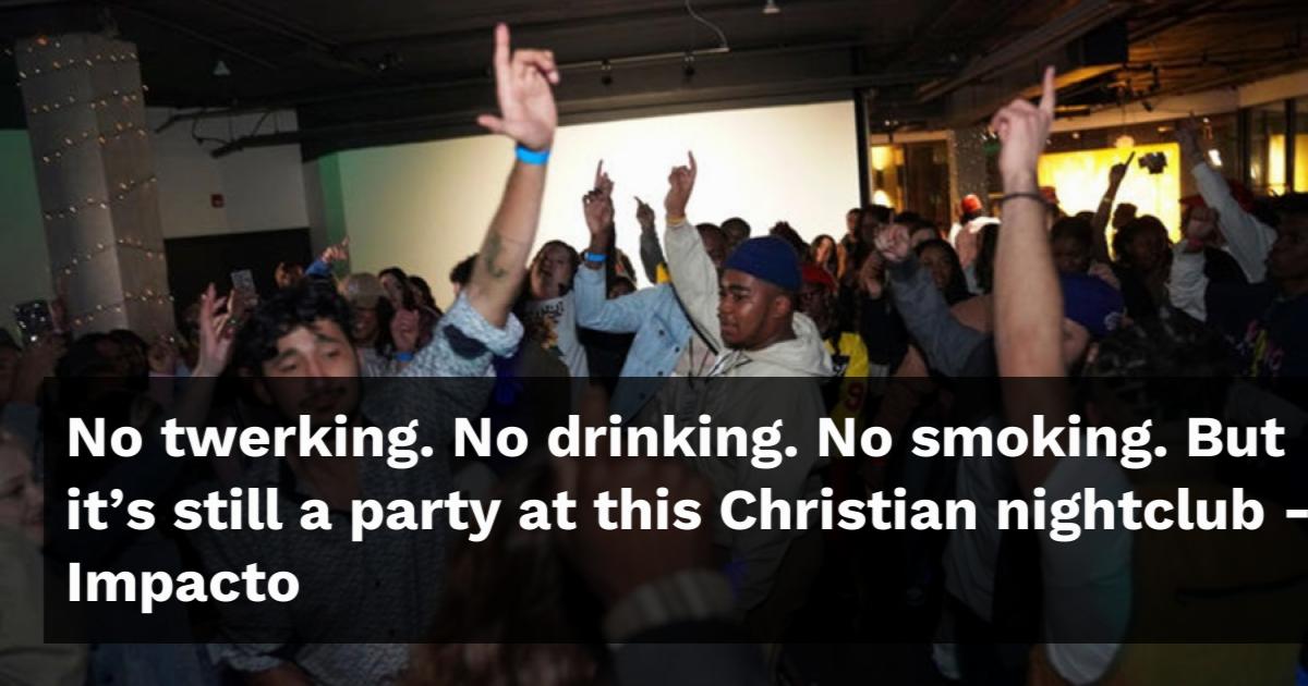 No twerking. No drinking. No smoking. But it's still a party at this ...