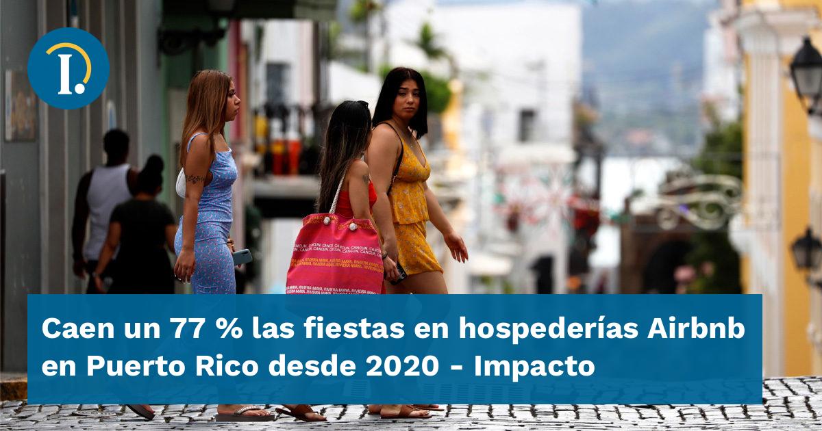 Caen un 77 % las fiestas en hospederías Airbnb en Puerto Rico desde ...