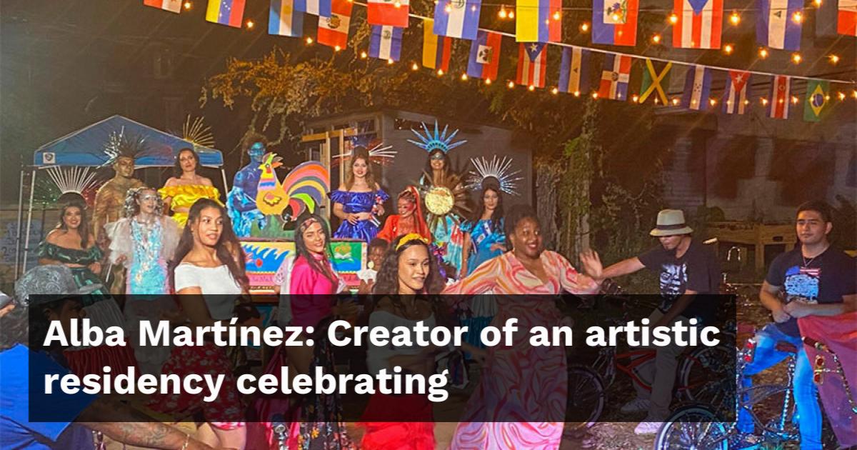Alba Martínez: Creator of an artistic residency celebrating