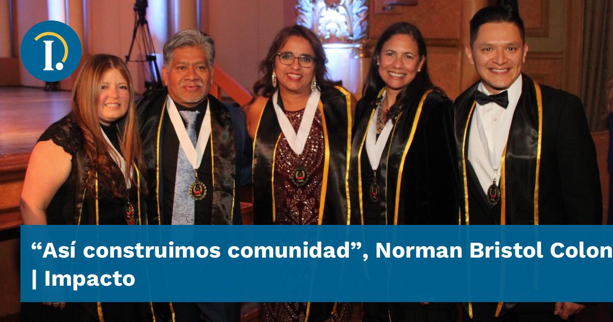 “Así construimos comunidad”, Norman Bristol Colon - Impacto