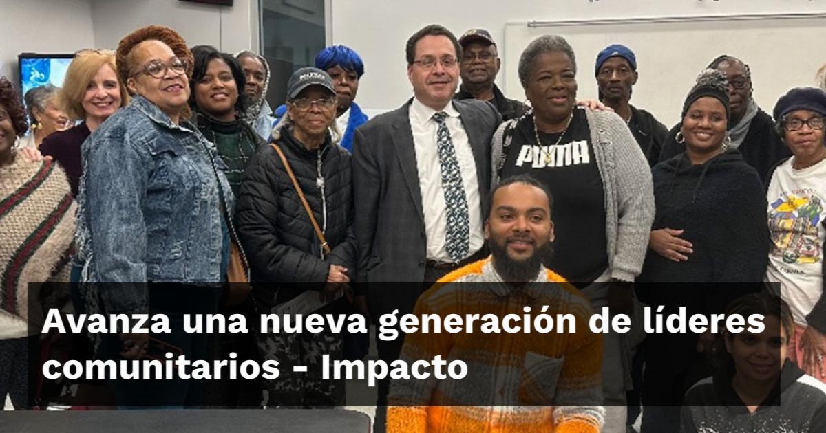 Avanza una nueva generación de líderes comunitarios