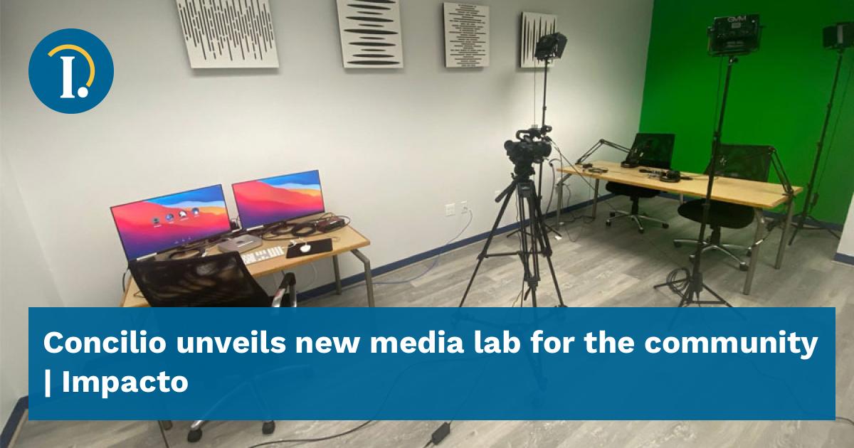 Concilio unveils new media lab for the community - Impacto