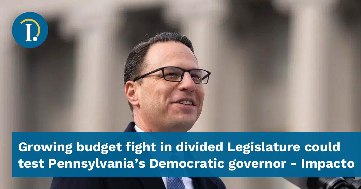Growing budget fight in divided Legislature could test Pennsylvania’s ...