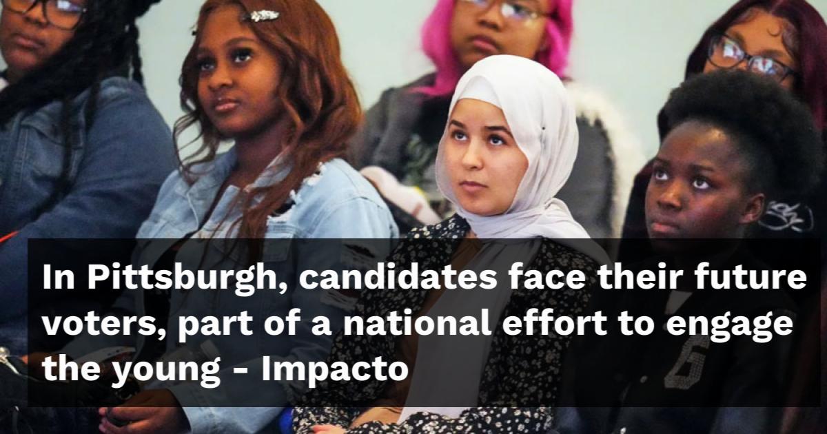 In Pittsburgh, candidates face their future voters, part of a national ...