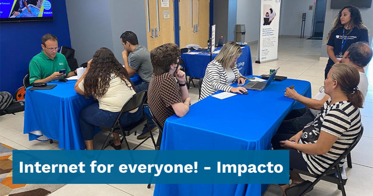 Internet for everyone! - Impacto