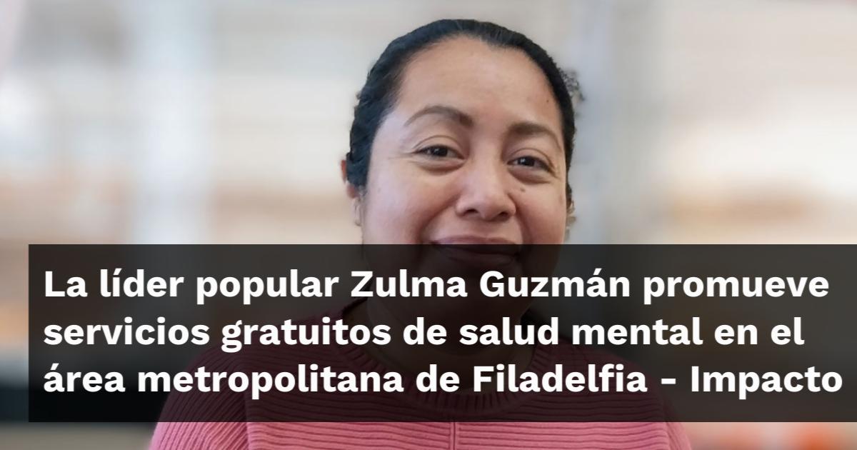 La líder popular Zulma Guzmán promueve servicios gratuitos de salud ...
