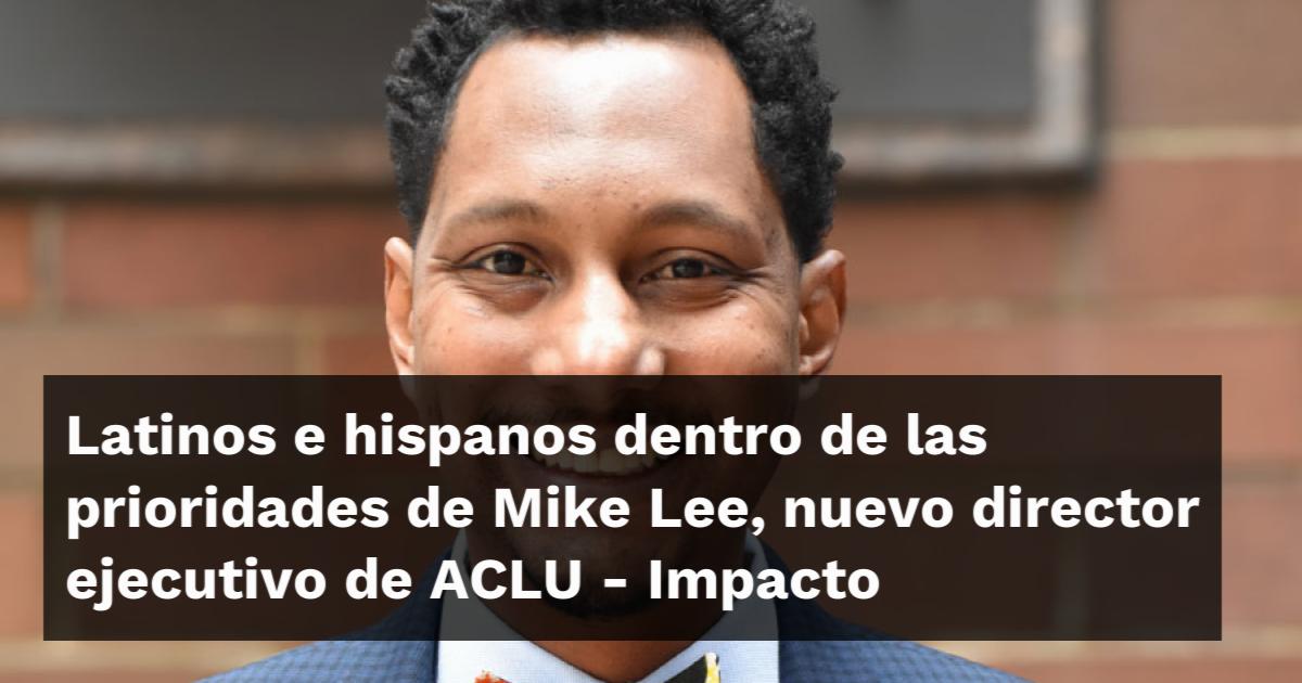 Latinos e hispanos dentro de las prioridades de Mike Lee, nuevo ...