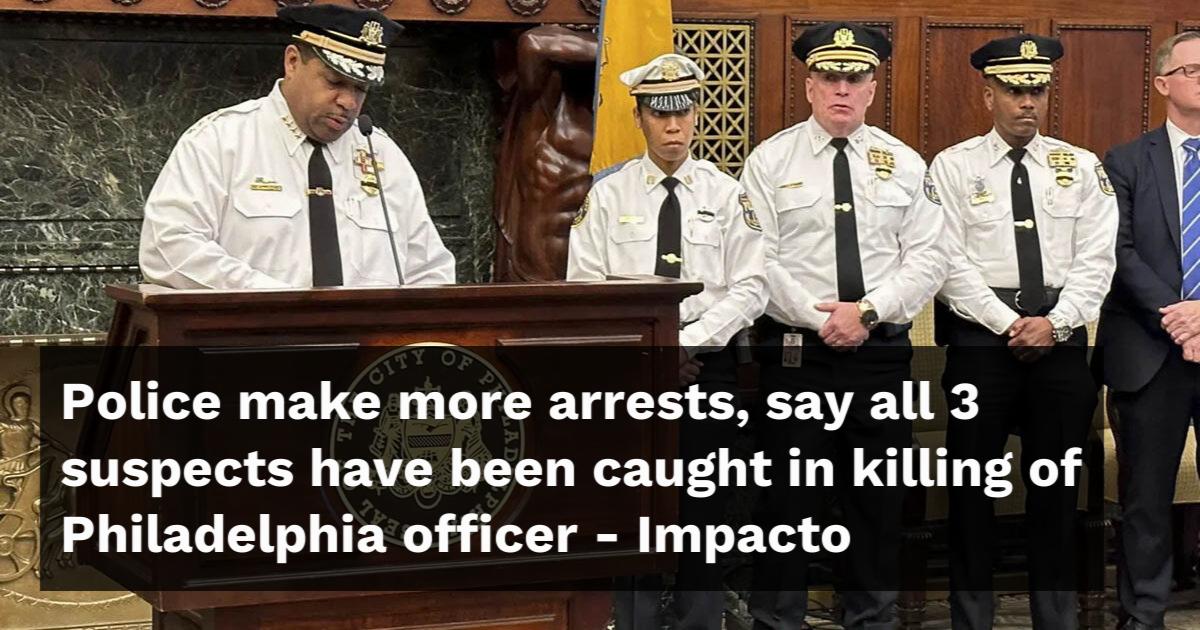 Police make more arrests, say all 3 suspects have been caught in ...