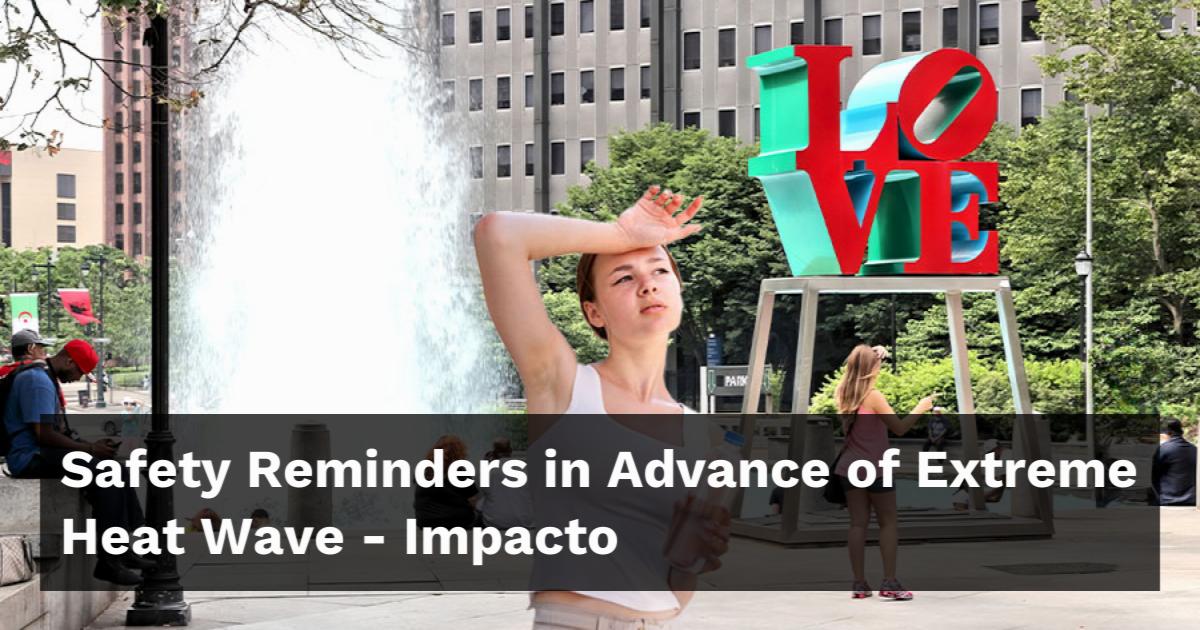 Shapiro Administration Provides Safety Reminders in Advance of Extreme ...