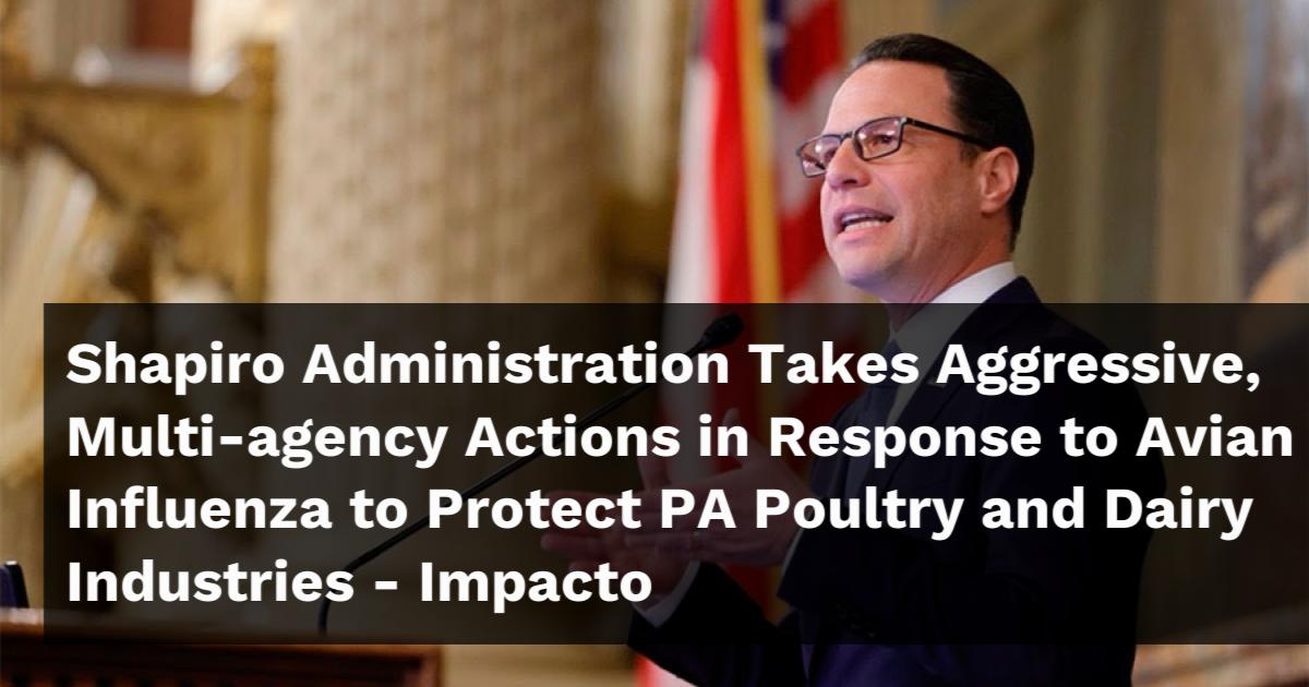Shapiro Administration Takes Aggressive