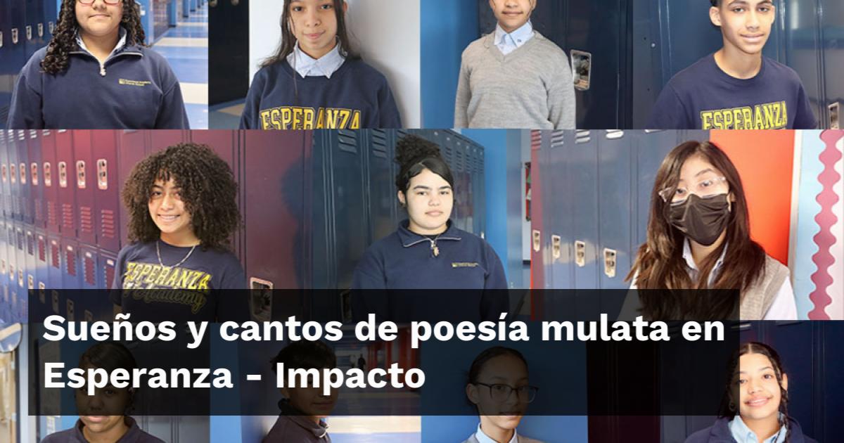 Sueños y cantos de poesía mulata en Esperanza