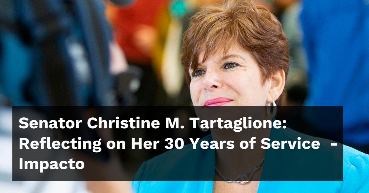 Senator Christine M. Tartaglione: Answering the Call to Service
