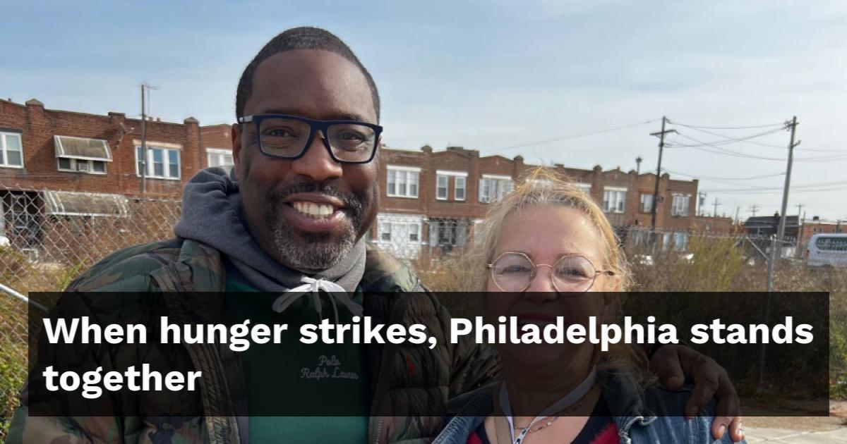 When hunger strikes, Philadelphia stands together